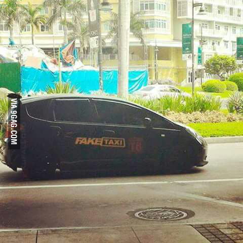 FAKE TAXI in BGC (PHILIPPINES) - 9GAG