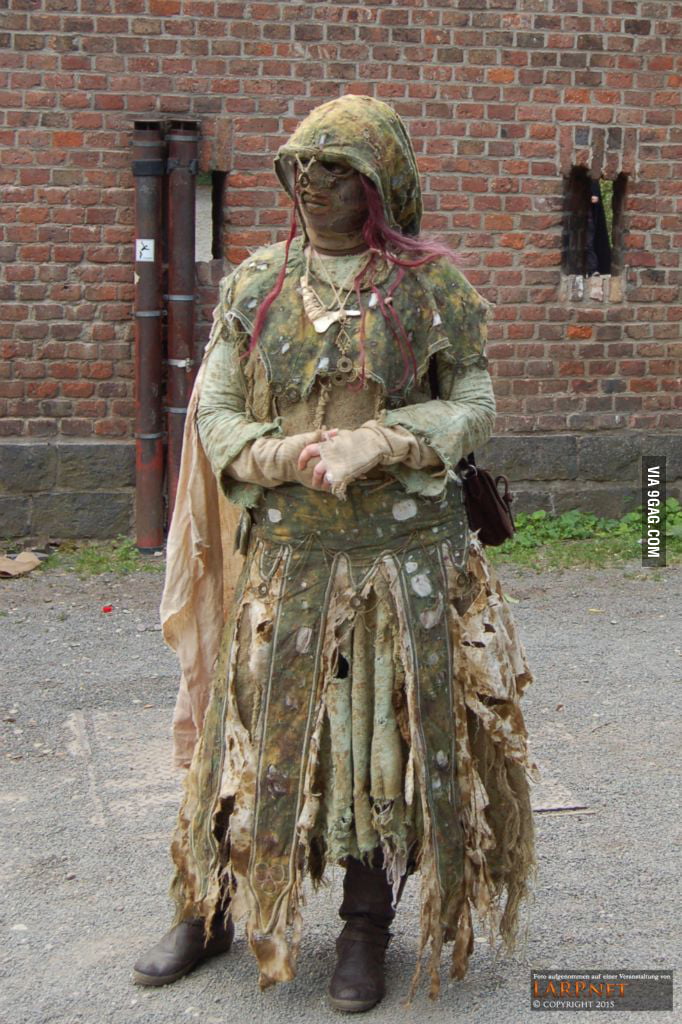 Meet my LARP-character Odette, worshipper of Nurgle the chaos god of ...