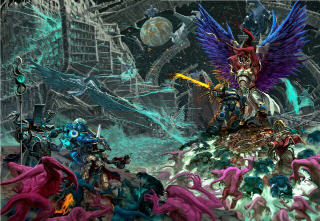 Guilliman vs Magnus, first loyalist, traitor Primarch fight in the 40k ...