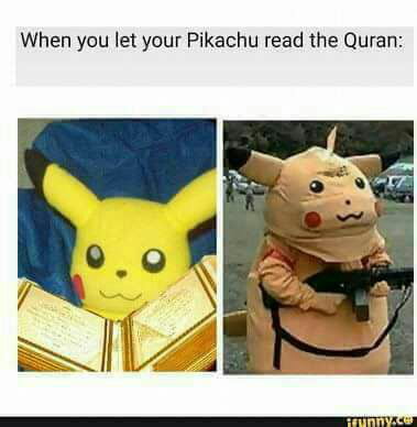 Pikachu use ALLAHU AKBAR - 9GAG