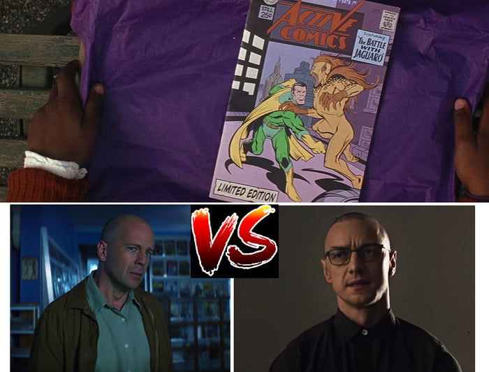 David Dunn VS Beast (Unbreakable crossover Split) - 9GAG