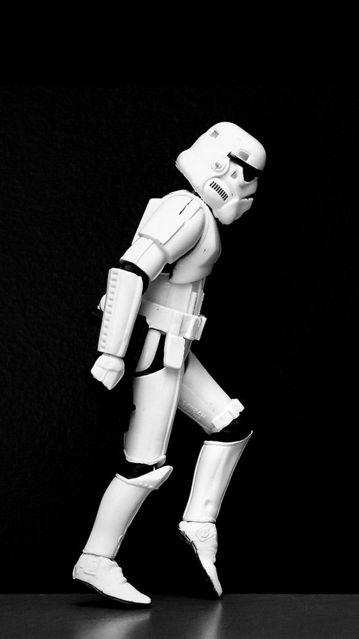 Keep scrolling. Just a Moonwalking Stormtrooper passing by!! - 9GAG