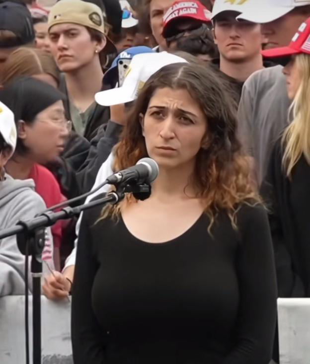 She can debate anything but how to hide them. - 9GAG