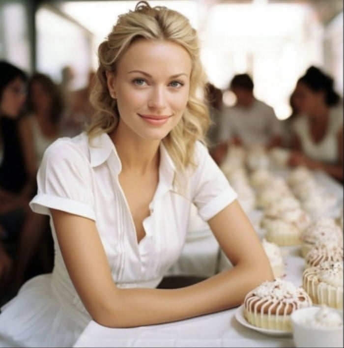 Finally, an AI generated image without the 6 finger giveaway. - 9GAG