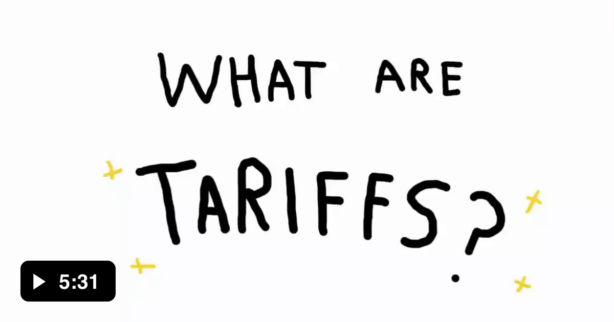 Tariffs explained for noobs :D - 9GAG