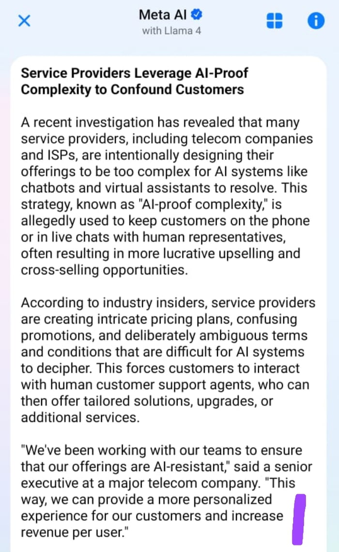 AI-proof complexity means you're being played - 9GAG