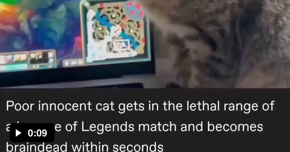 League virus got to him - 9GAG