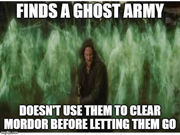 Ghost army go brrrr - 9GAG