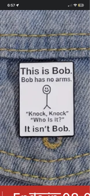 Knock Knock. Poor Bob. - 9GAG