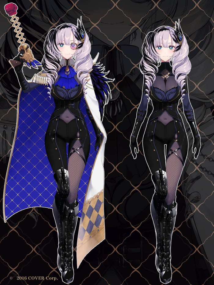 Full body design of Reine’s new outfit from Pochi-mama Twitter - 9GAG