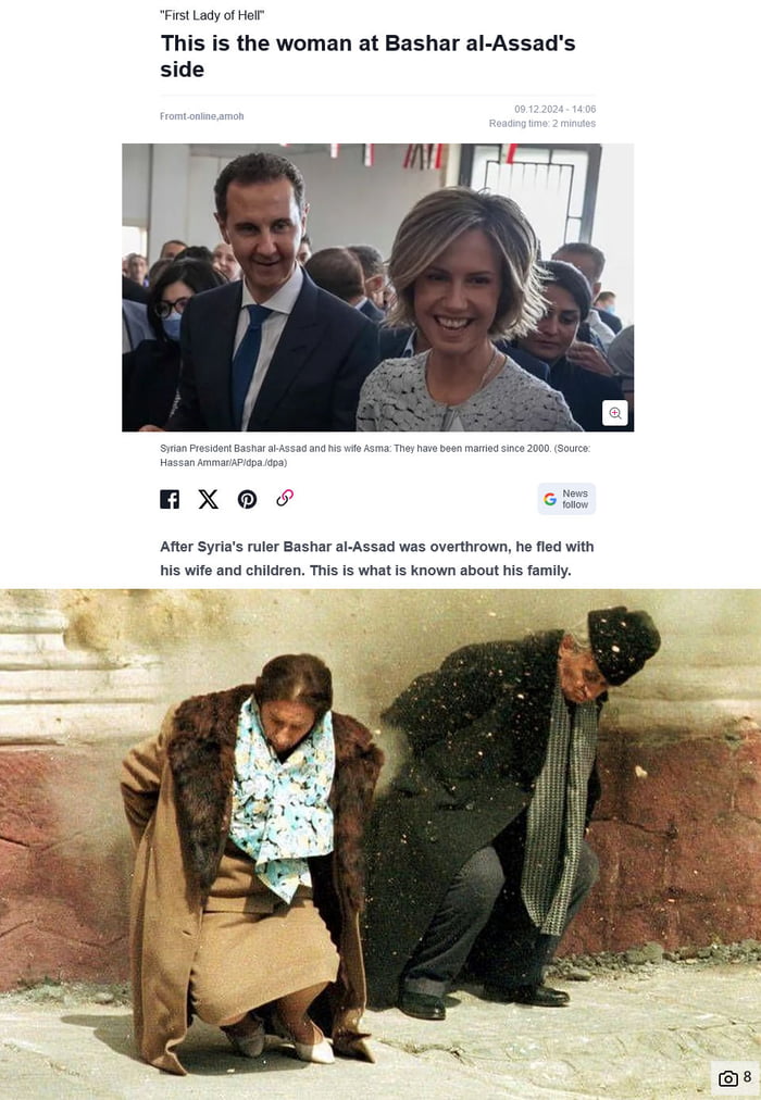 Tell them they can come home now, like other syrians, its safe now ... dont spoil her with the ...