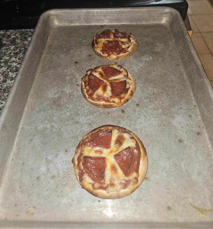 Oven-baked pizza lunchables - 9GAG