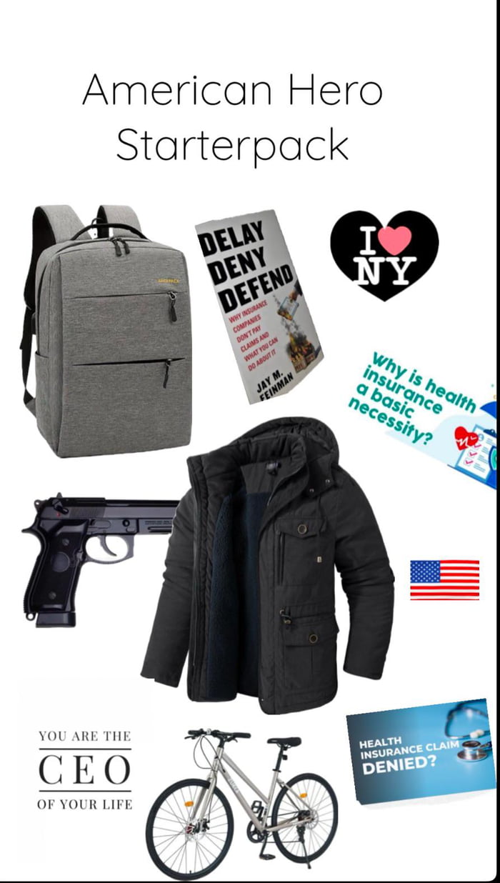The American Hero Starterpack - 9GAG