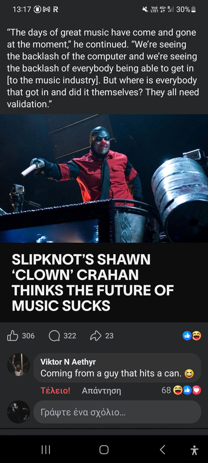 "Coming from a guy that hits a can" - 9GAG