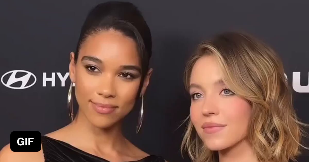 Sydney Sweeney and Alexandra shipp - 9GAG