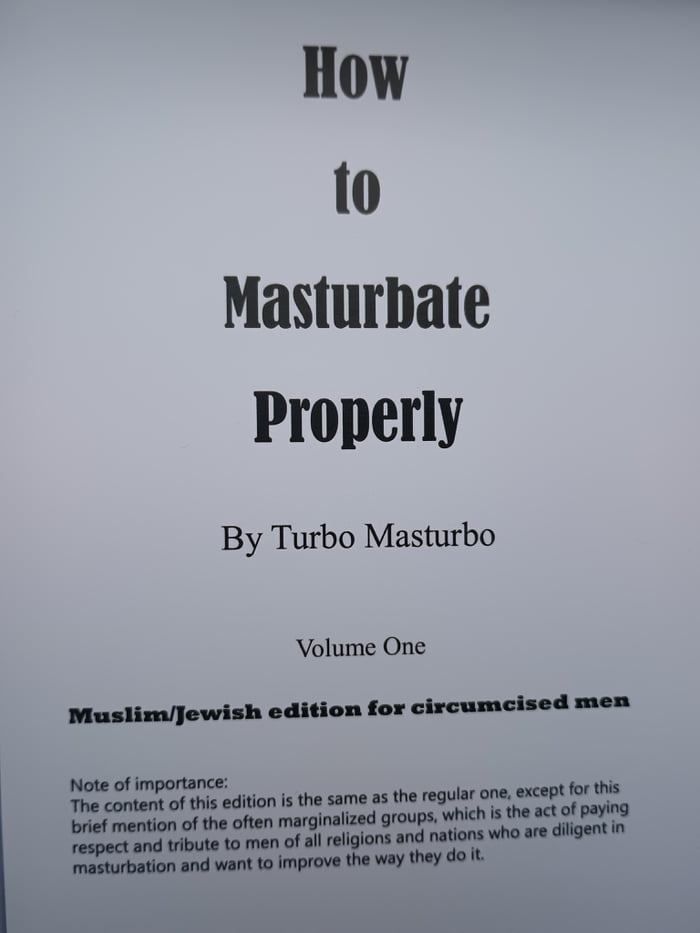 Edition for circumcised men!? - 9GAG