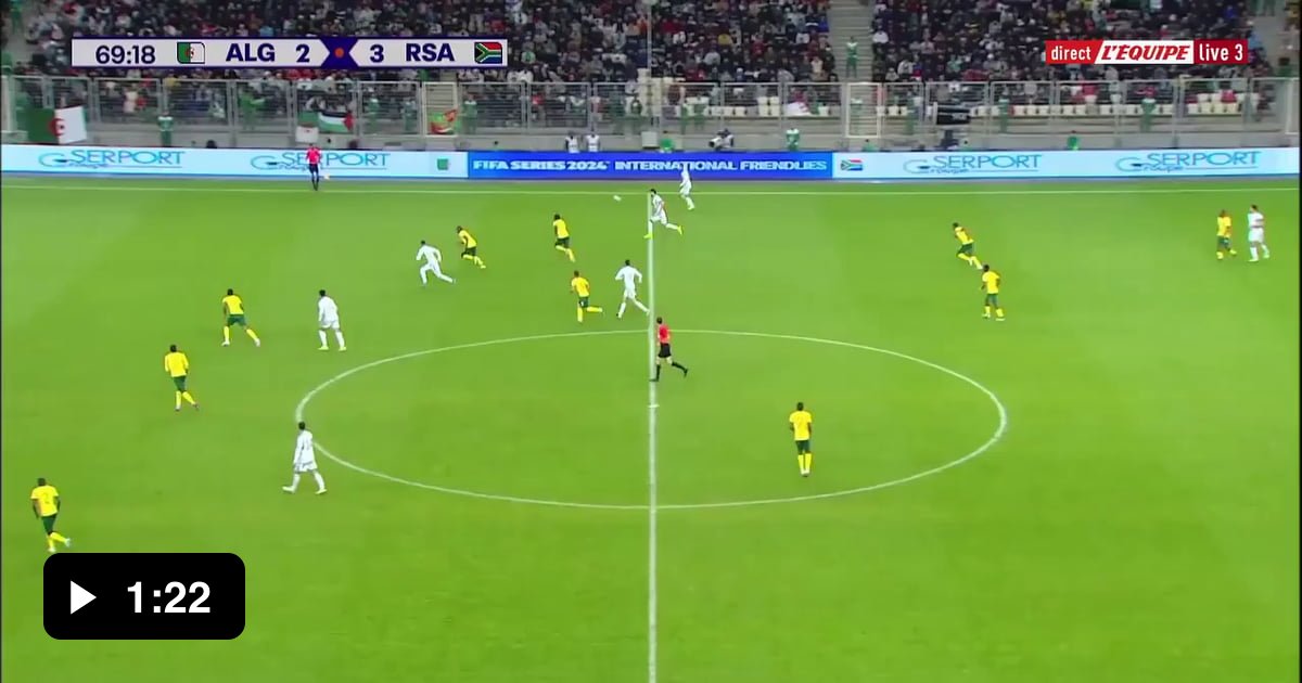 Alternate angles of Benzia Bicycle kick Goal vs South Africa (Puskas ...