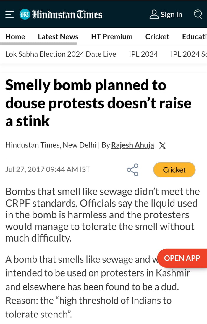 Indian People Have High Tolerance for Stench - 9GAG