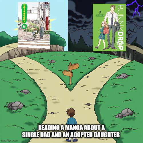 Choosing between a wholesome bond and a questionable plot twist - 9GAG