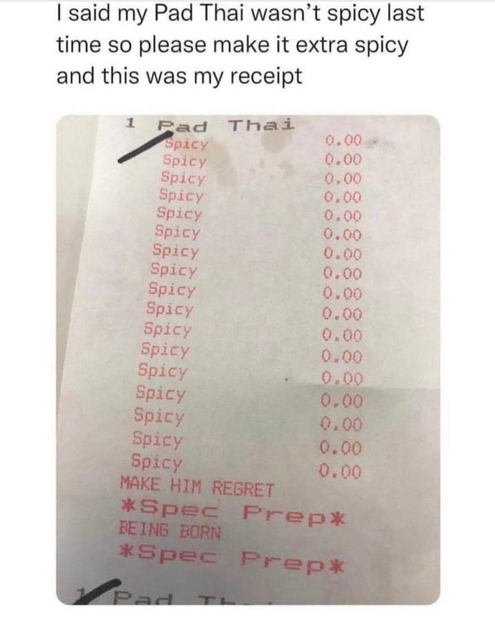 They really took that "extra spicy" request seriously - 9GAG
