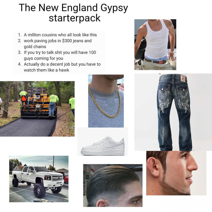 New England gypsy paver starterpack - 9GAG