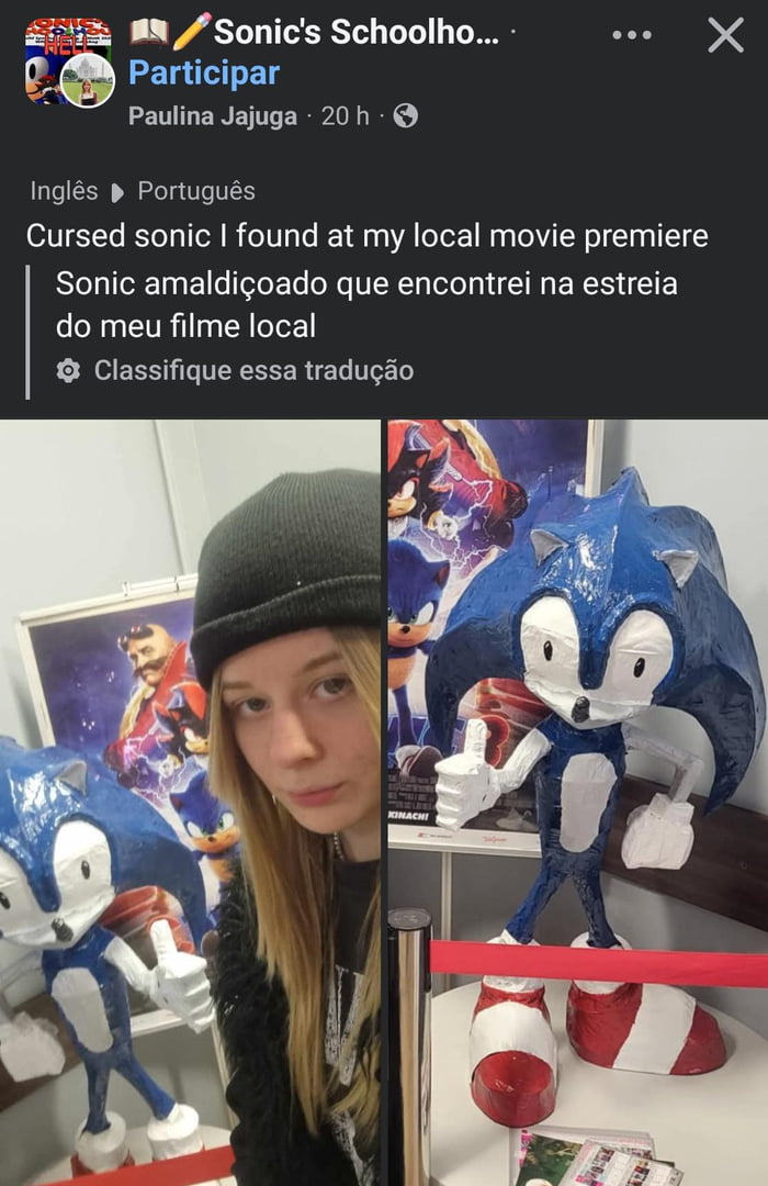 Cursed Sonic - 9GAG