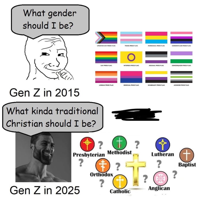 And they said younger generations are losing interest in religions. - 9GAG