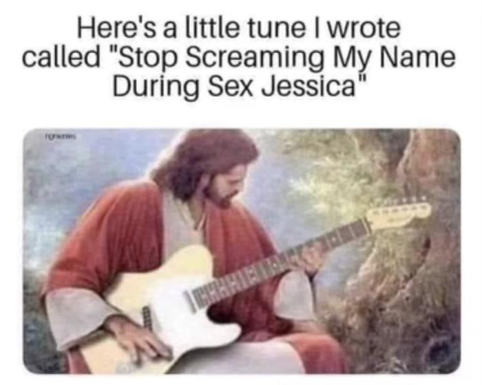 No, Jessica. Don’t say my Dad’s name either. - 9GAG