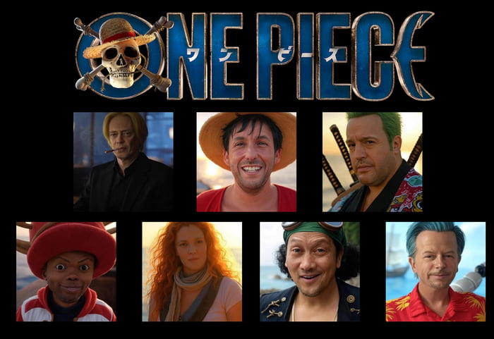 The perfect casting for Live-Action Straw Hat Crew... Imposters - 9GAG