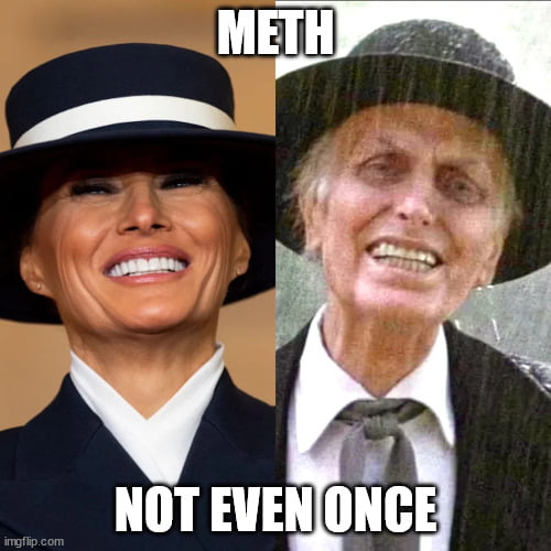 Melania meth - 9GAG