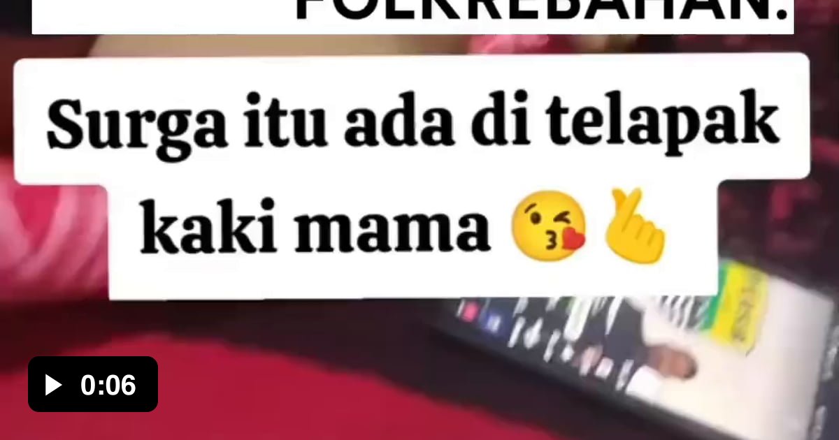 Gini amat punya emak - 9GAG