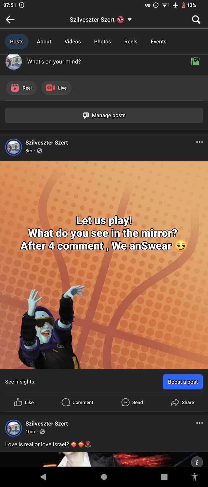 🖖🏻👽👑🌹🛸🙏 - 9GAG