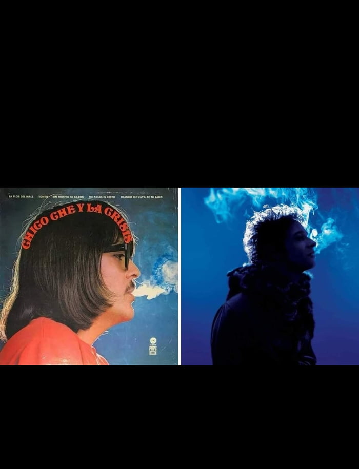 Chico Che hizo la portada de Bocanada 26 años antes que Cerati - 9GAG