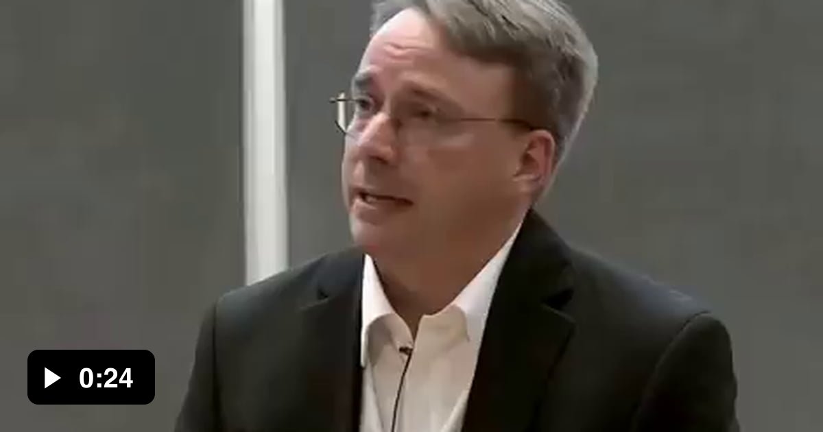 Linux founder loses it when talking about NVIDIA in 2012. - 9GAG