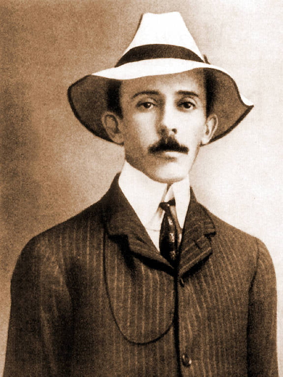 Alberto Santos-Dumont,(20 July 1873 – 23 July 1932) Brazilian aeronaut ...