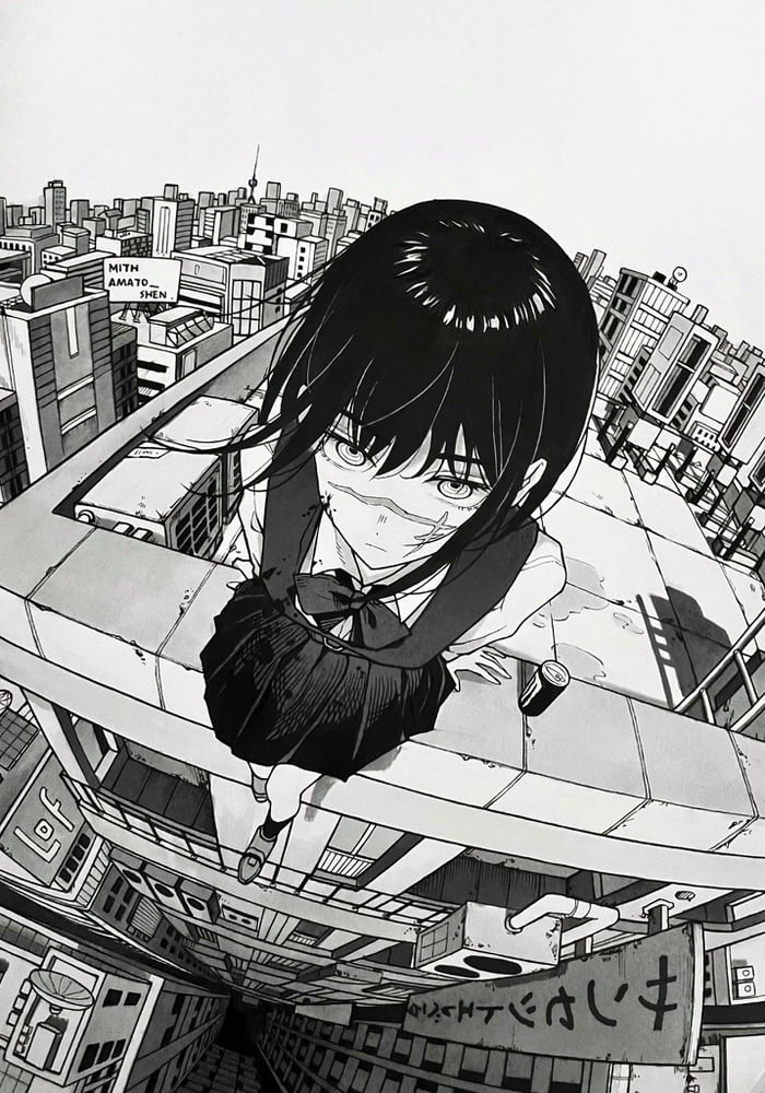 Watching over the city - 9GAG