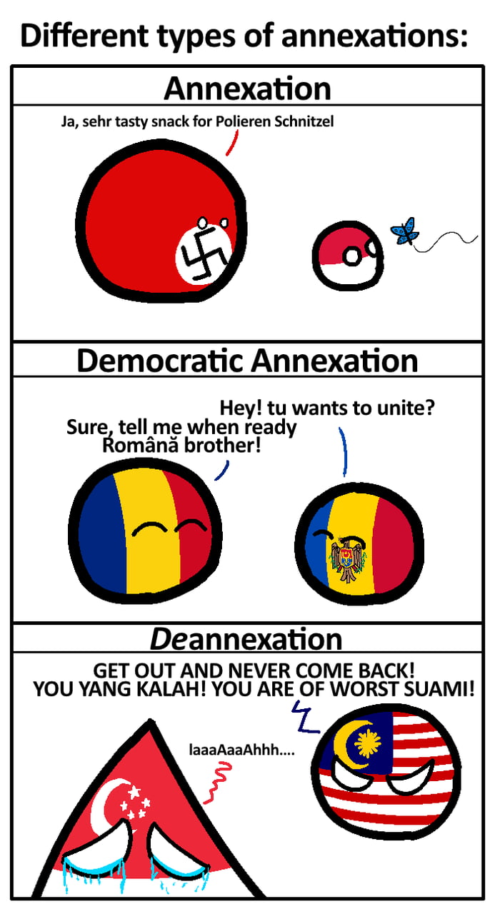 Different Types of Annexations - 9GAG