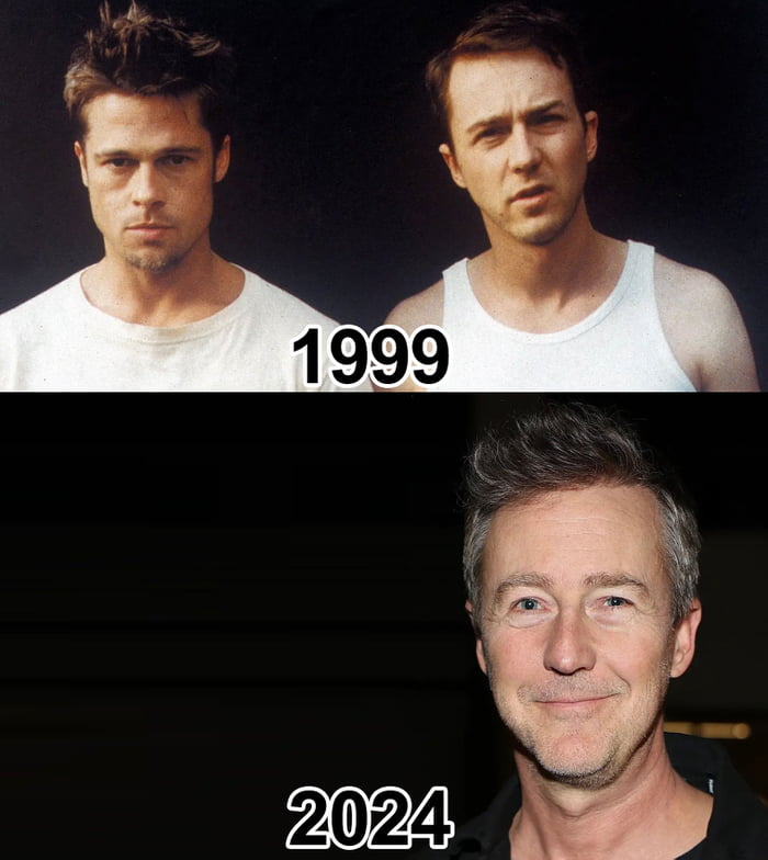 Fight Club cast then and now - 9GAG