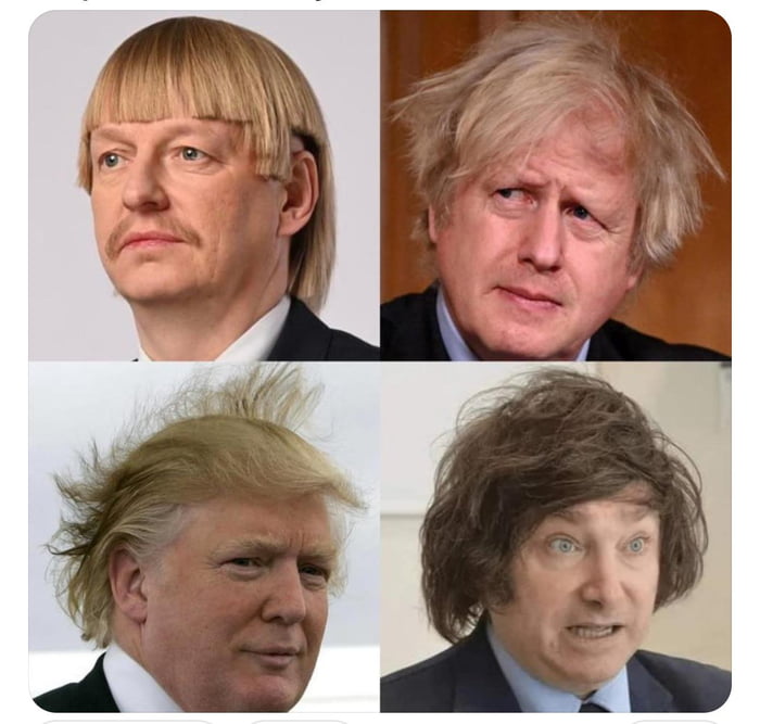 What’s with conservative politicians having weird hair? - 9GAG