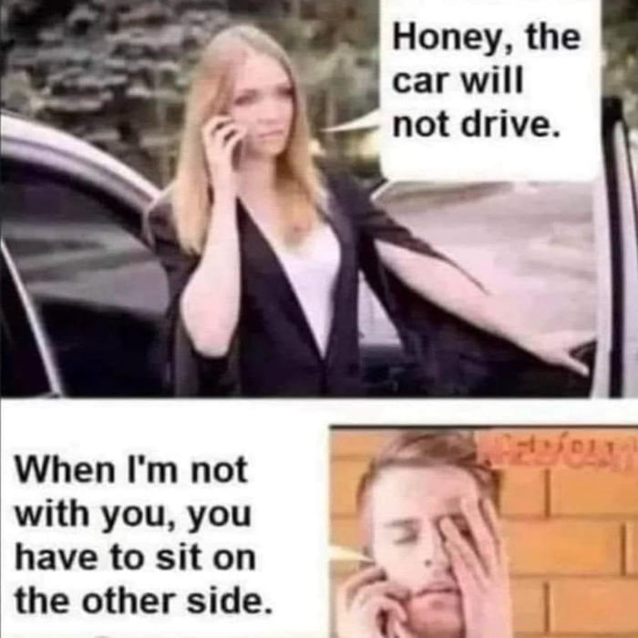 When she has her own personal driver - 9GAG