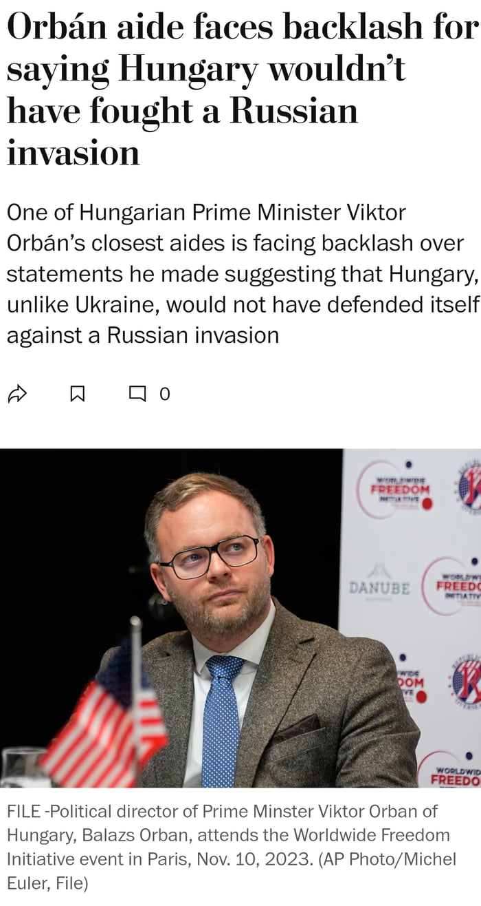 Hungary announced its preparedness to betray NATO allies - 9GAG