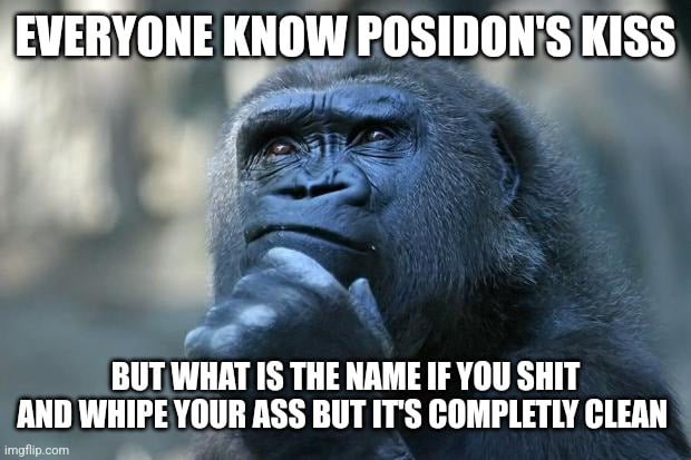 Posidon's kiss; cap needed - 9GAG