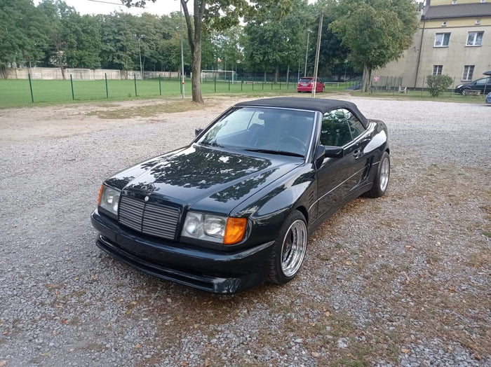 Mercedes W124 convertible Koenig Specials - only one in the world - 9GAG
