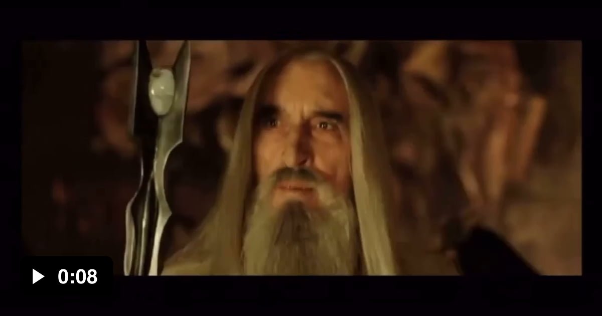 Imagine being Christopher Lee in 2001, reading the script for Attack of ...