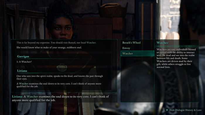 More games should do this. Avowed has a button during dialogue that ...