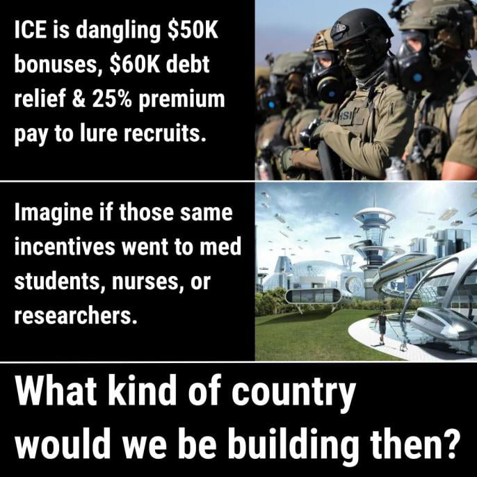 When your department gets $150 billion from big beautiful billionaire ...