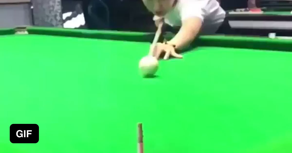 Cool billiard trick - 9GAG