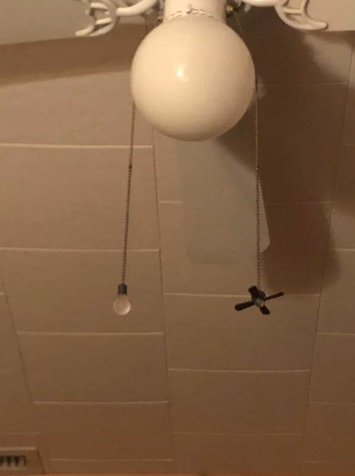 The strings on this fan show which string does what - 9GAG