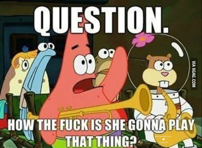 Patrick your genius is showing - 9GAG