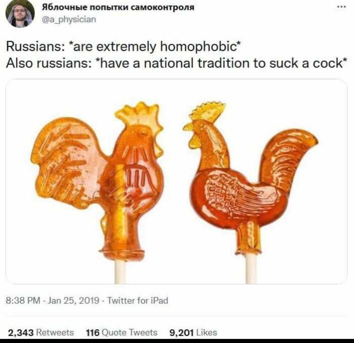 Russians Love Suck A Cock 9gag